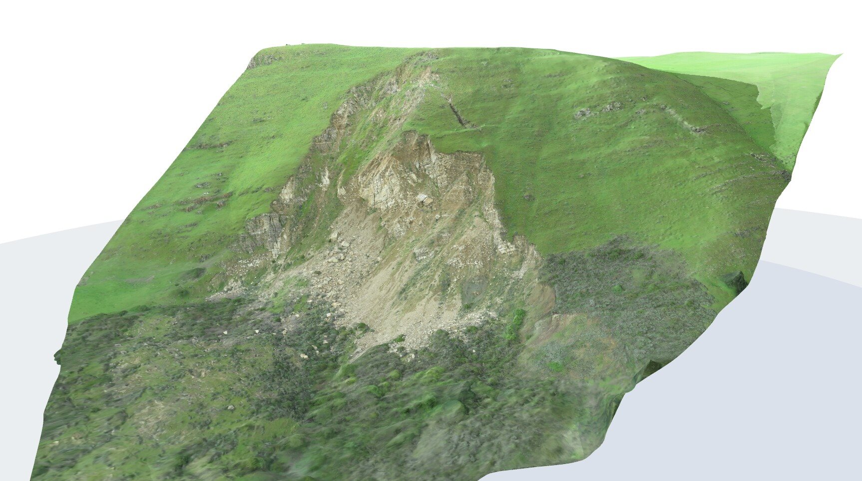 Terrain mapping in Free Flight